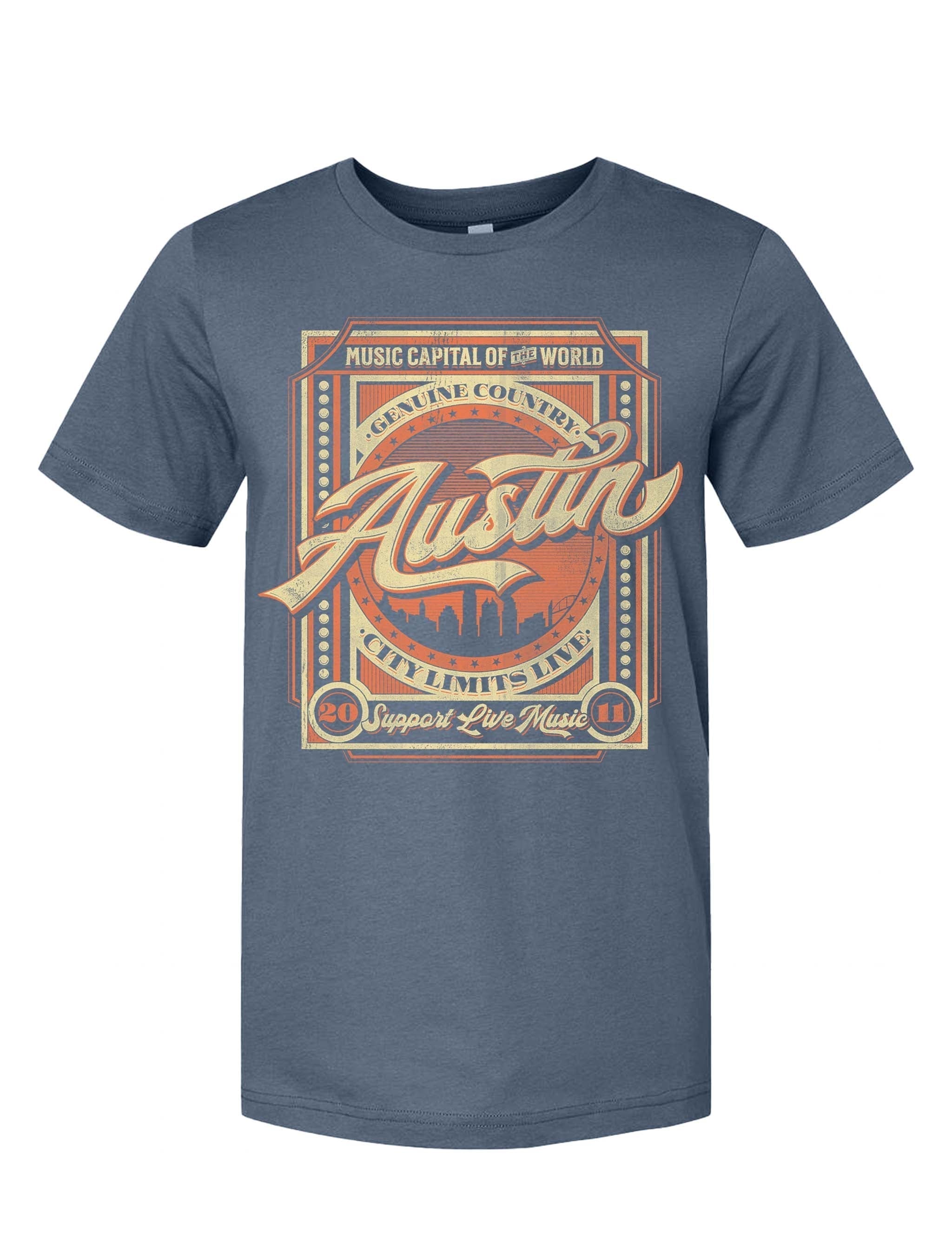 ACL Live Austin Skyline T-Shirt - OpryShop